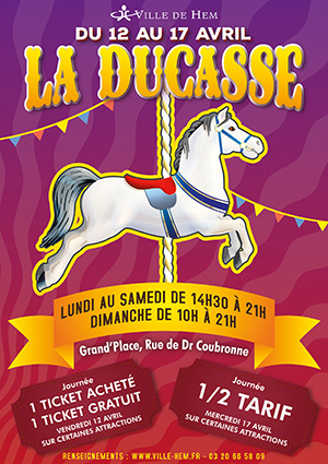 Affiche Ducasse 2019 Ville De Hem