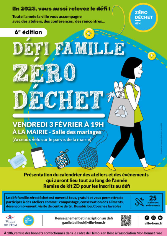 Défi familles Zéro Déchet - Ville de Hem
