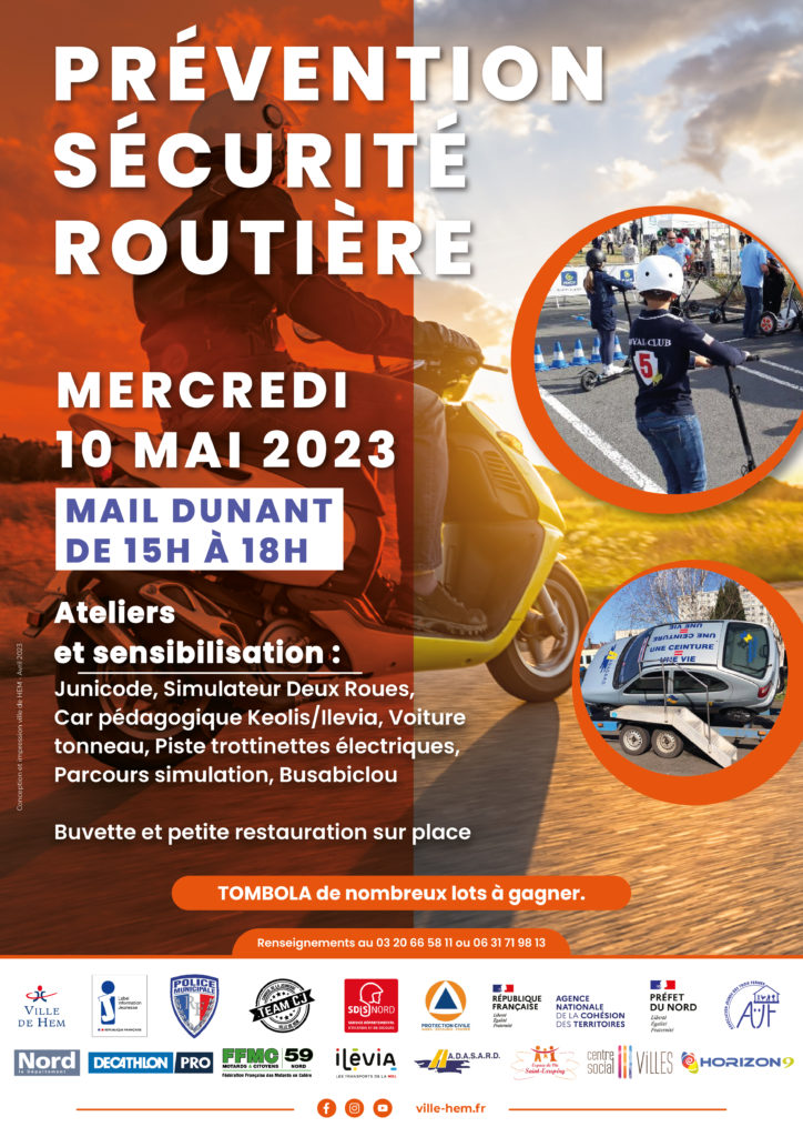 Journée de la prévention routière - Ville de Hem