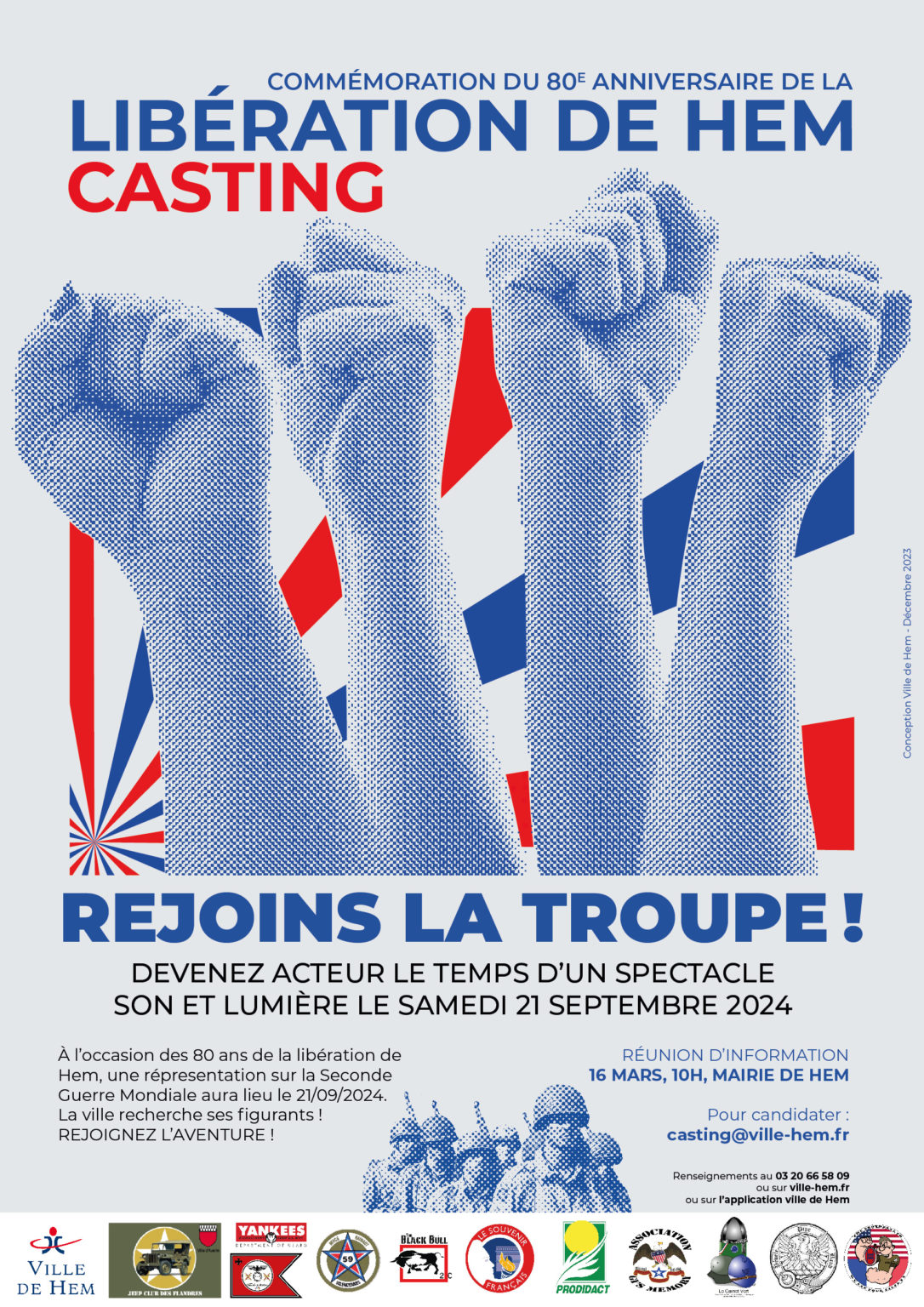 Casting Libération de Hem - Ville de Hem